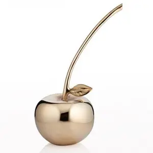 LUNARES Apple Sculpture - Gold