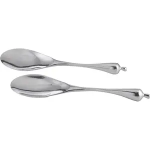 LUNARES Pod Serving Set - Silver