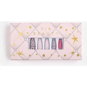 TIP BEAUTY Press On Nail Kit - Cheetah Girl