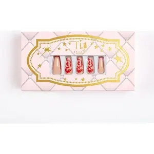 TIP BEAUTY Press On Nail Kit - Mulan Rouge