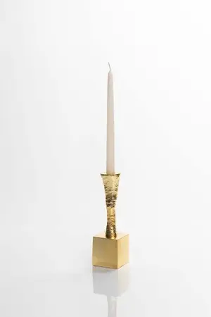 LUNARES Nest Candle Holder - Gold