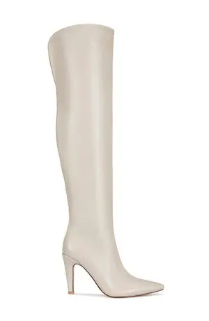 AZALEA WANG Beaucoup Over-the-knee Boots - Bone