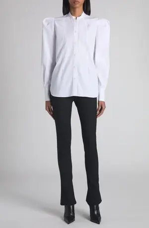 Alexander McQueen Cotton Poplin Button-up Shirt