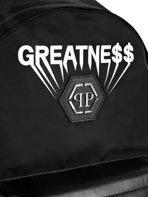 Philipp Plein Greatness Print Backpack