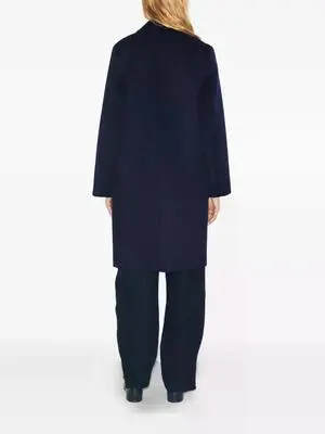 Tory Burch Monogram Jacquard Wool Coat