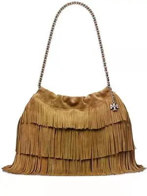 Tory Burch Fleming Suede Tote