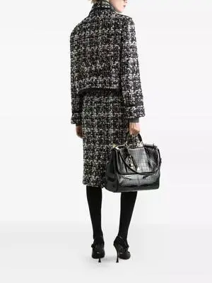 Dolce & Gabbana Tweed Double-breasted Jacket