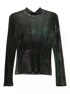 Y’s Printed Long Sleeve Top