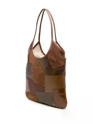 Miu Miu Patchwork-design Leather Shoulder Bag