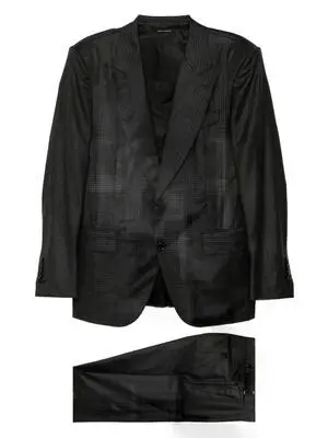 TOM FORD Checked Single-breasted Suit