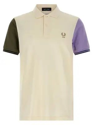 Comme Des Garçons Polo Shirt X Fred Perry - White