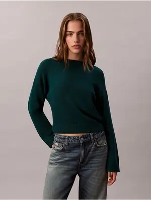 Calvin Klein Cotton Relaxed Crewneck Sweater