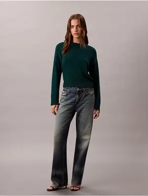 Calvin Klein Cotton Relaxed Crewneck Sweater