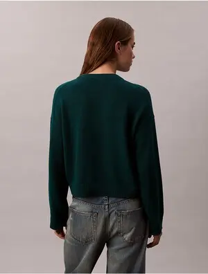 Calvin Klein Cotton Relaxed Crewneck Sweater