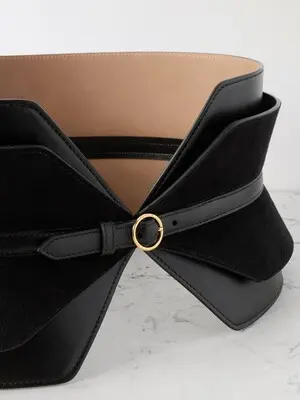 Alaïa Leather And Suede Waist Belt
