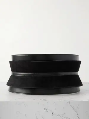 Alaïa Leather And Suede Waist Belt