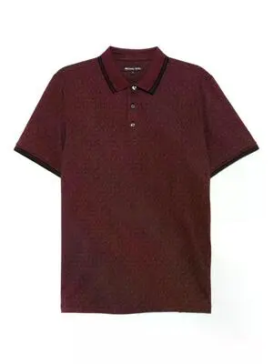 Michael Kors Monogram Polo Shirt