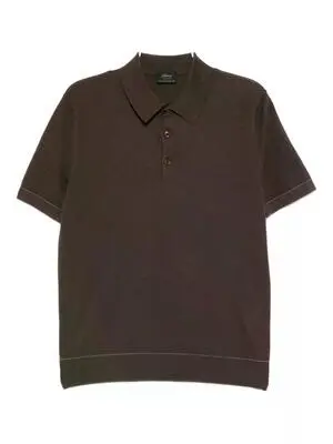 Brioni Knitted Polo Shirt