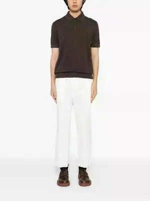 Brioni Knitted Polo Shirt