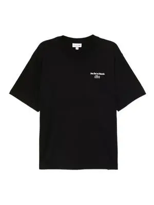 Lacoste Logo-embroidered T-shirt - Black