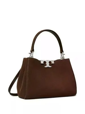 Tory Burch Mini Eleanor Suede Satchel - Brown