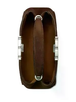 Tory Burch Mini Eleanor Suede Satchel - Brown