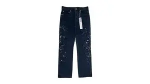 PURPLE BRAND P011bpib425 Beaded Splatter Jeans