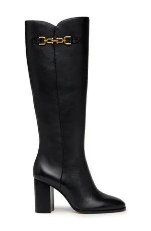 Paige Iris Knee High Boots - Black