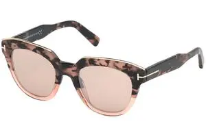 TOM FORD Round Frame Sunglasses