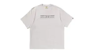 A BATHING APE Baby Milo Graphic Relaxed Fit Tee Shirt - Gray