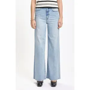 Daze Raw Edge Hem Jeans For Women