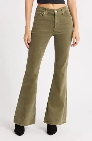 PISTOLA Kinsley Corduroy Flare Jeans - Sequoia