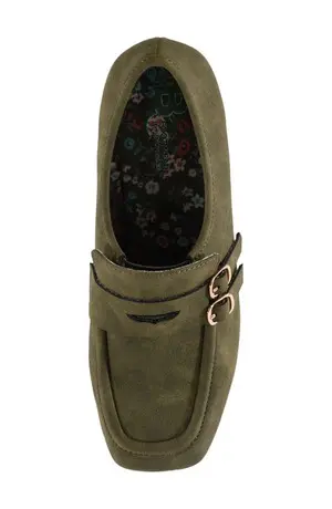 Bc Footwear Platform Pumps With Buckle Straps - Olive