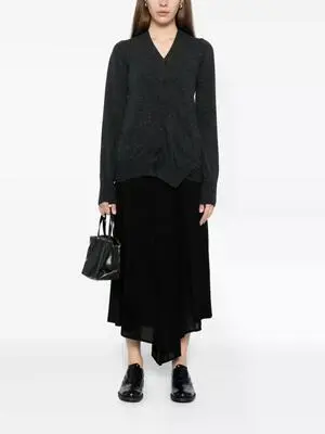 Yohji Yamamoto V-neck Cardigan