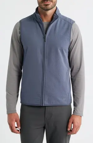 FREE FLY Gridback Fleece Lined Vest - Storm Cloud