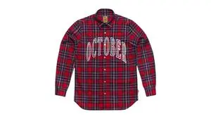 OVO October Flannel Button Down Shirt