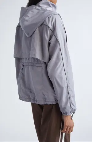 Sandy Liang Sienna Taffeta Anorak