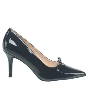 French Connection Pointed Toe Pumps With Bow Detailing - Black
