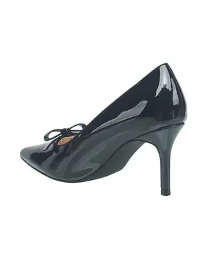 French Connection Pointed Toe Pumps With Bow Detailing - Black