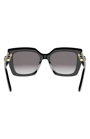 Dior C S5i 55mm Square Sunglasses