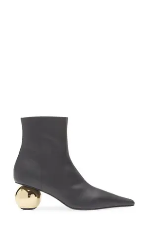 Marni Orb Pointed Toe Bootie
