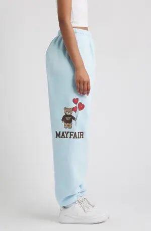 THE MAYFAIR GROUP Bear Fleece Graphic Joggers