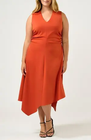 Estelle Asymmetrical Day Dresses