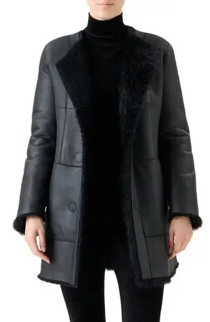 Akris Shearling Coat
