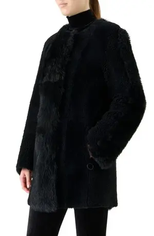 Akris Shearling Coat