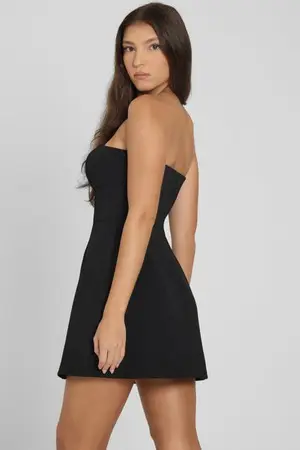LEAU Strapless Mini Dress