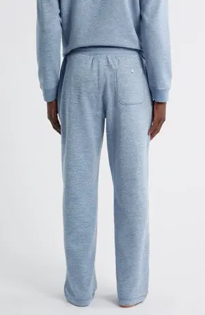 Daniel Buchler Pinstripe Pajama Pants - Blue Stripe