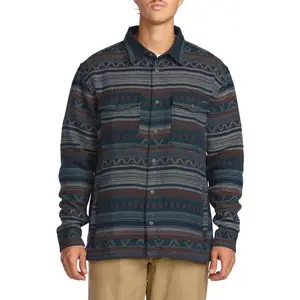 BILLABONG Lodge Jacquard Snap Front Shirt - Chino