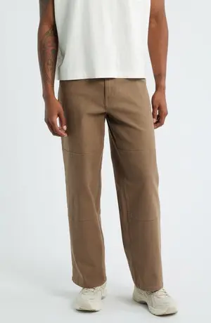 Bp. Relaxed Twill Pants - Brown Shiitake
