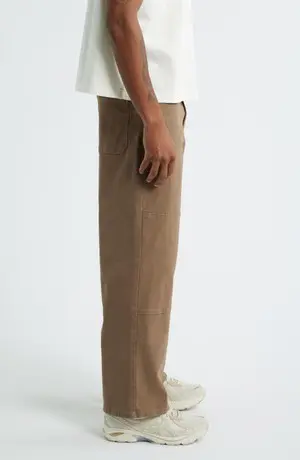 Bp. Relaxed Twill Pants - Brown Shiitake